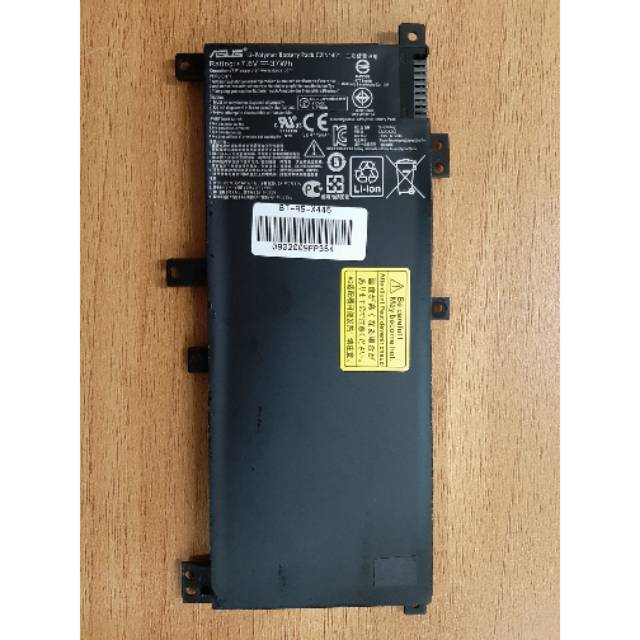 Jual BATERAI BATTERY ASUS A455L A455LD A455LN X455 X455L X455LA ...