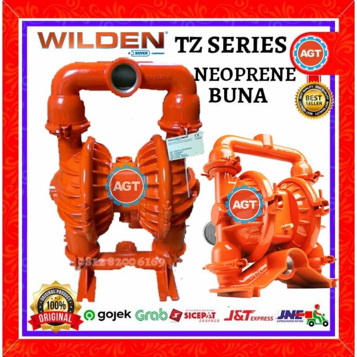 Jual WILDEN DIAPHRAGM PUMP TZ15/AAAAB/BNS/BN/ABN/0014 - 3" - BUNA | Shopee Indonesia