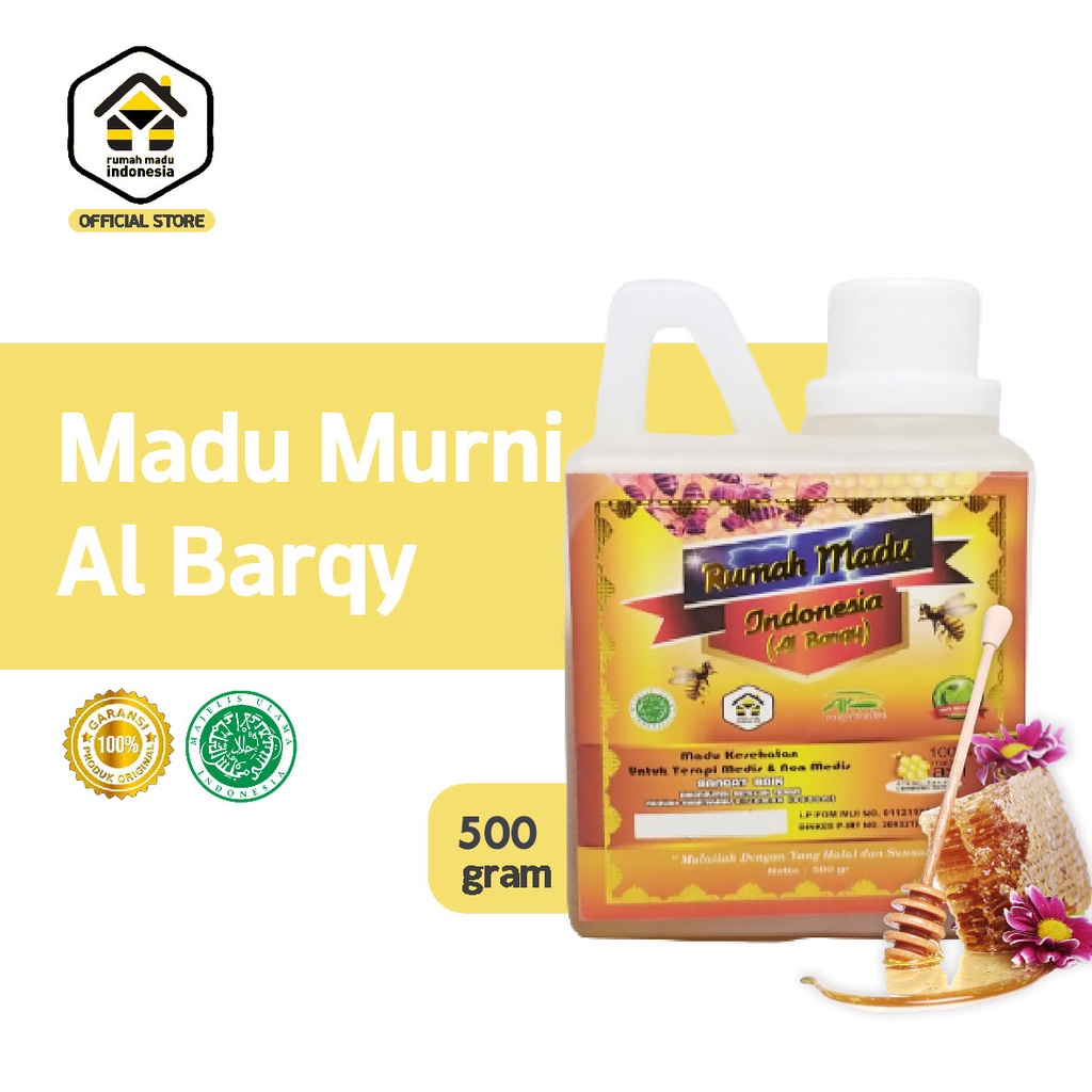 Jual Madu Ternak Murni RMI Isi 500g - Madu Ternak Asli 100% Tanpa ...