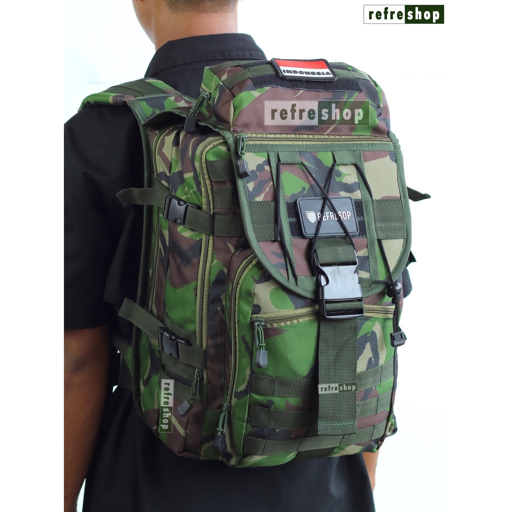 Jual REFRESOP Original PX335 Tas Ransel Army Tactical Backpack | Shopee ...