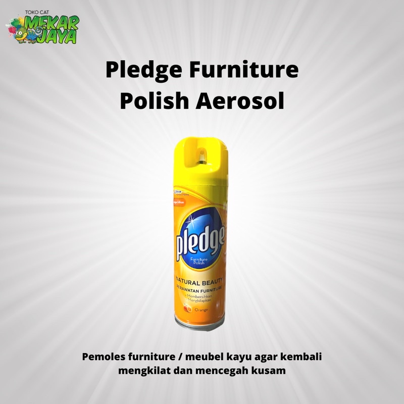 Jual Pledge Furniture Polish Aerosol / Pemoles furnitur atau meubel ...