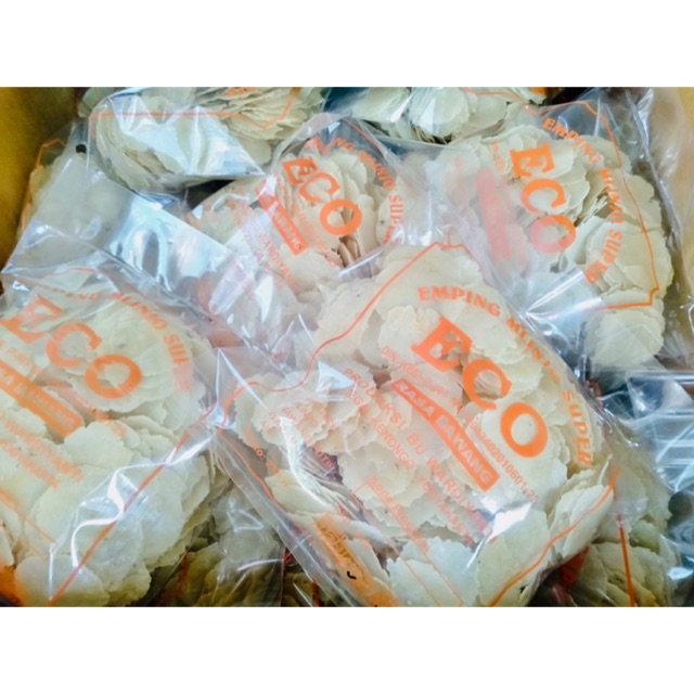 Jual Emping Melinjo / Mlinjo Kualitas Super Rasa Bawang Eco Bu ...