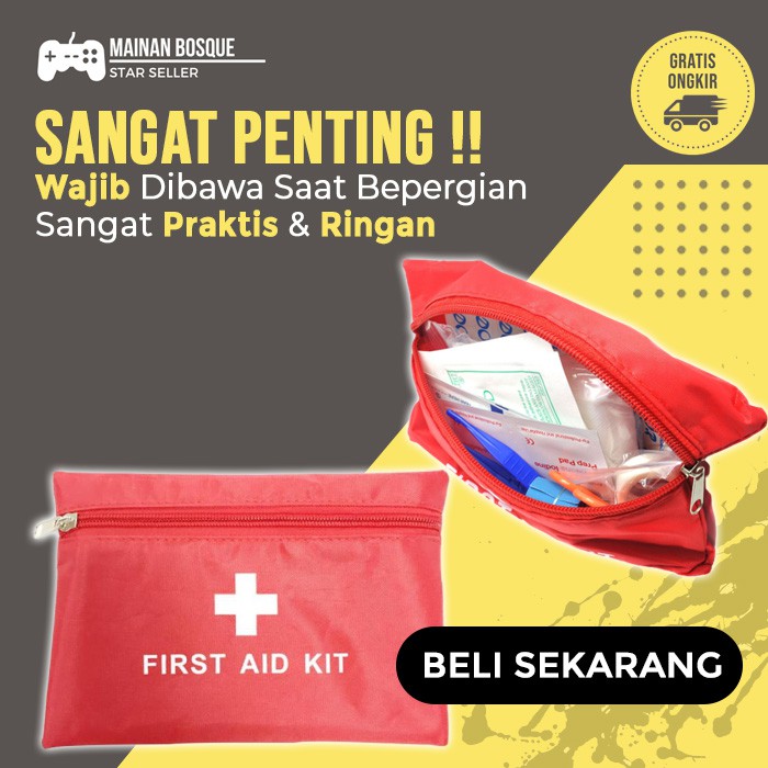 Jual Peralatan Survival Travel Kit P3K 13 in 1 Outdoor First Aid Kit ...