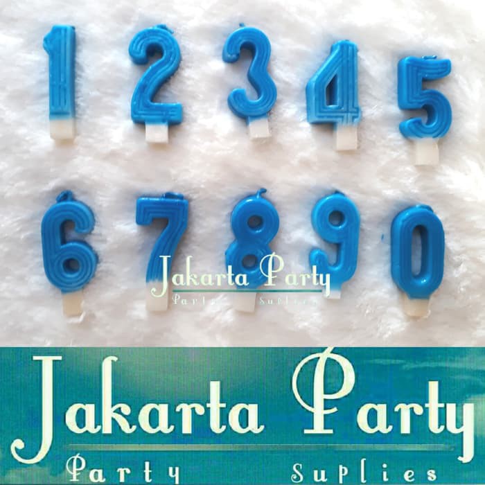 Jual Lilin Angka Biru / Lilin Ultah / Lilin - Jakarta Party | Shopee ...