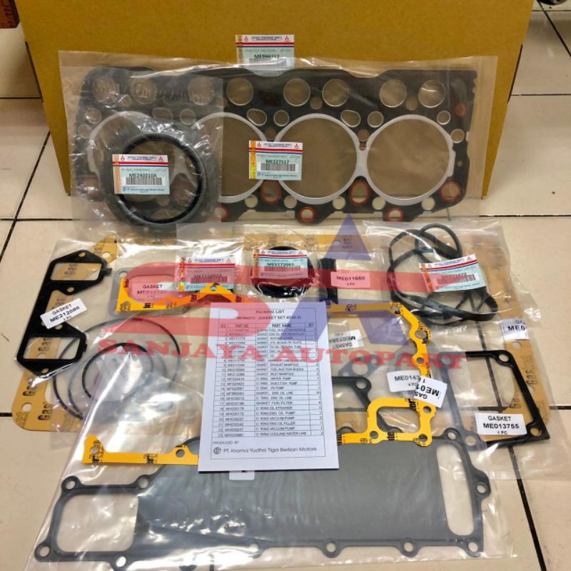 Jual PACKING FULL SET - GASKET ENGINE MITSUBISHI CANTER PS125 4D34T | Shopee Indonesia
