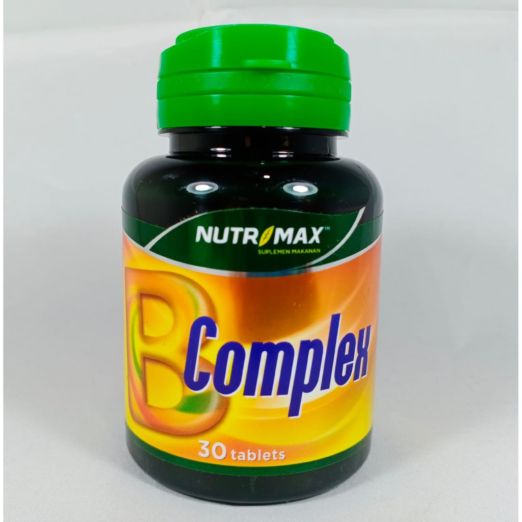 Jual Nutrimax B Complex 30 tablets Suplement makanan (BPOM) | Shopee ...
