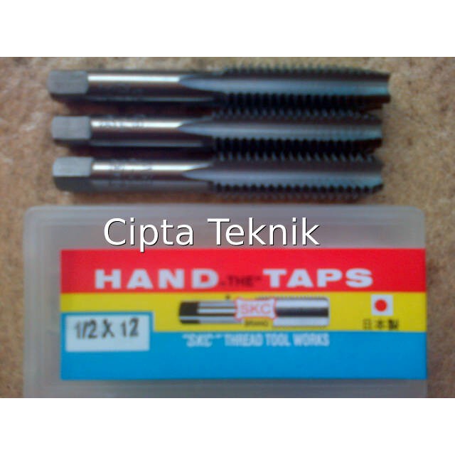Jual Hand Tap SKC 1/2 inchi x 12 BSW HandTap 1/2inchix12 BSW Tap Ulir ...