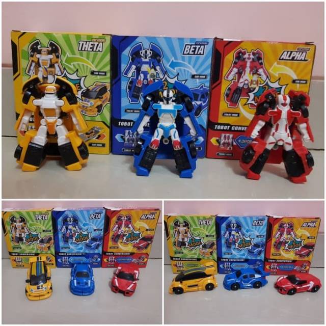 Jual Mainan Robot Mini Tobot Alpha Beta Theta - Mainan Robot Tobot Mini ...