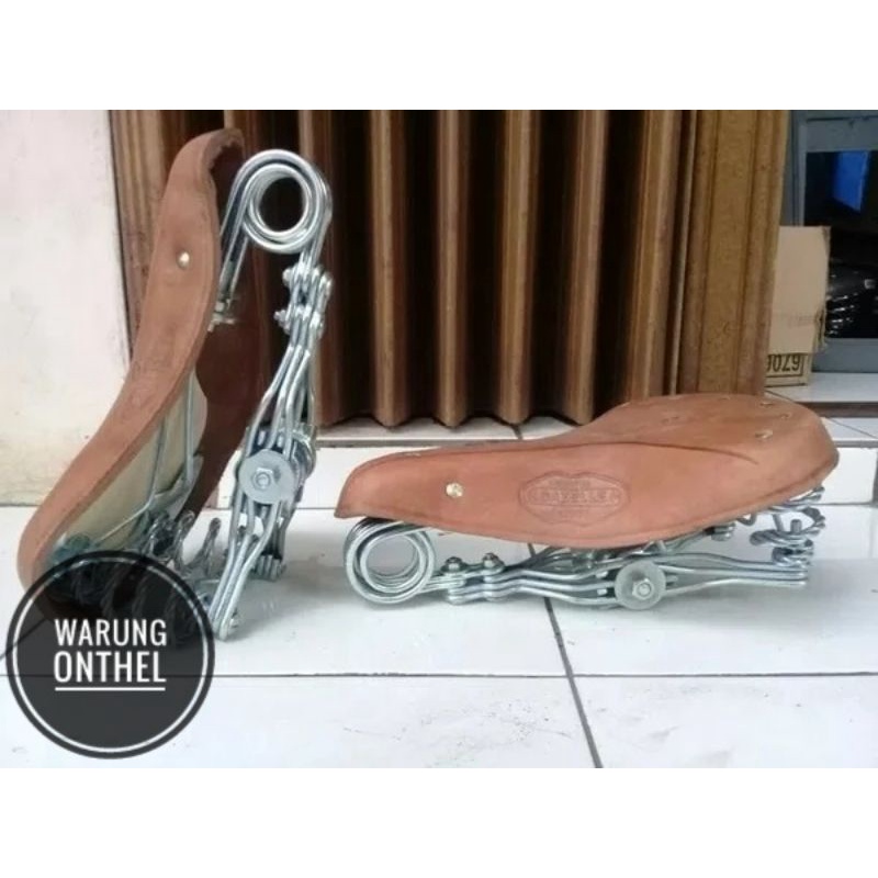 Jual SADEL SEPEDA ONTHEL - SADEL SEPEDA MERK GAZELLE - SADEL KULIT ...