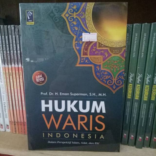 Jual Buku HUKUM WARIS INDONESIA by Eman Suparman | Shopee Indonesia