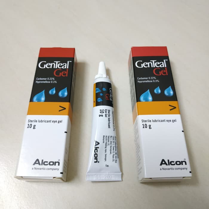 Jual Alcon Genteal Gel 10gr Sterile Lubricant Eye Gel. Obat Gel Mata ...