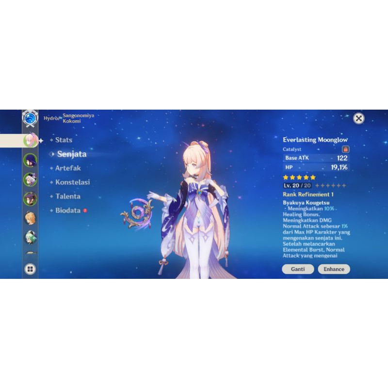 Jual AKUN GENSHIN IMPACT KOKOMI+SIGNATURE RAIDEN SHOGUN MONA QIQI JEAN ...