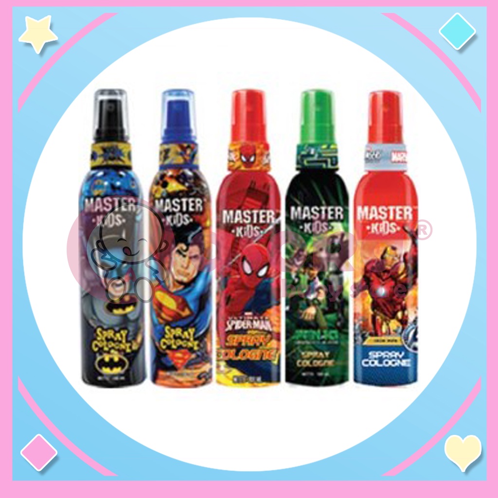 Jual Master Kids Spray Cologne / Parfum Anak Super Hero 100ml ASOKA ...