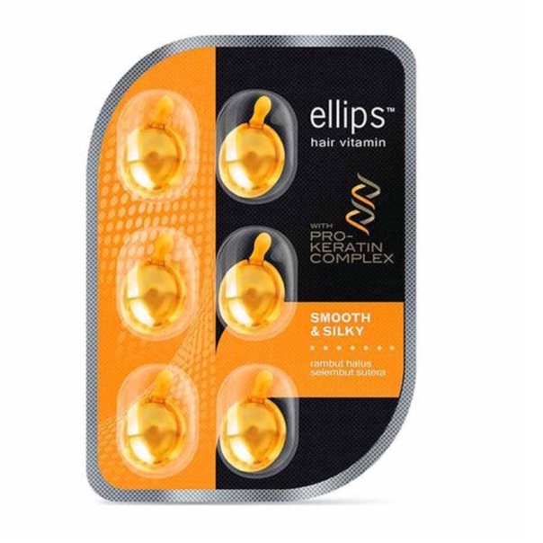 Jual Ellips Hair Vitamin Pro Krtn Smooth Silky Blister | Shopee Indonesia