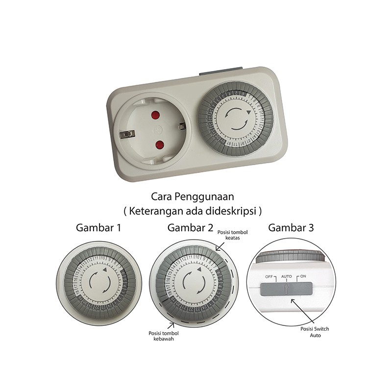 Jual SecuriGuard Timer 24 Jam Homesafetimer Otomatis/colokkan ...