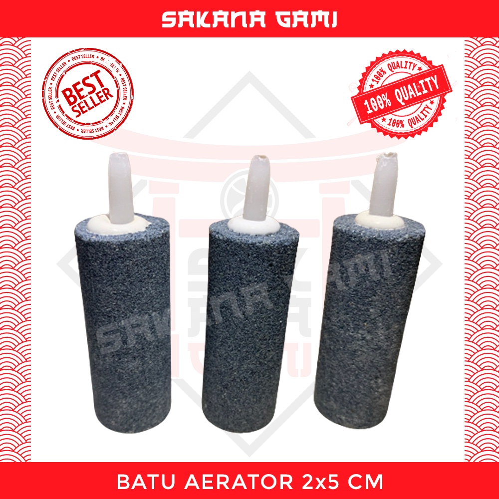 Jual Batu Aerator 2 X 5 CM / Batu Aerator Besar Aerasi / Batu Gelembung ...