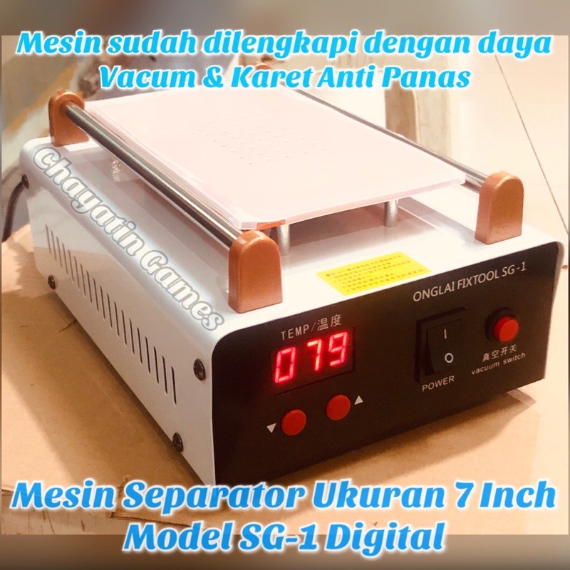 Jual Mesin Separator - Alat Pemisah LCD Touchscreen HP - Ponsel Type SG ...