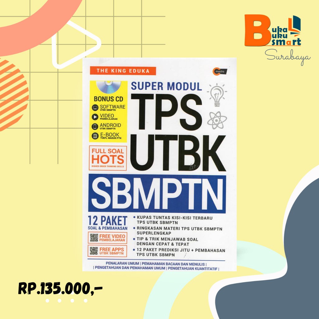 Jual SUPER MODUL TPS UTBK SBMPTN (PLUS CD) | Shopee Indonesia