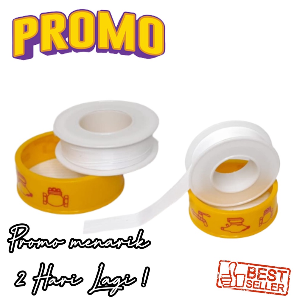 Jual SEAL TAPE SEALTAPE Lem Kran Air Perekat Keran Anti Bocor | Shopee ...