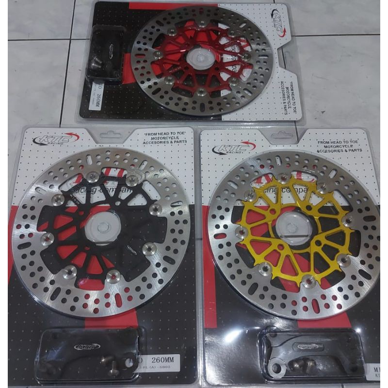 Jual DISC BRAKE PIRINGAN CAKRAM KTC 260 MM FLOATING MIO SOUL MIO SPORTY X-RIDE SOUL GT 125 XEON ...