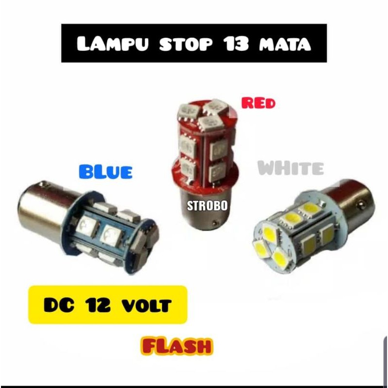 Jual LAMPU REM VARIASI 13 MATA KEDIP UNIVERSAL | Shopee Indonesia