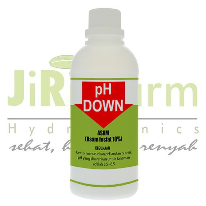 Jual PROMO PH DOWN UNTUK NUTRISI TANAMAN HIDROPONIK (ASAM FOSFAT 10%) 250 ML CAIR TERMURAH ...