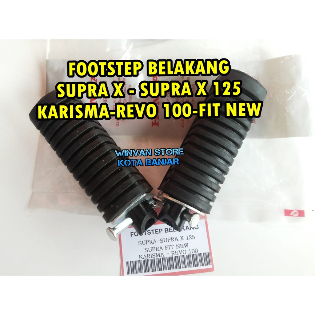Jual KARET STEP BELAKANG FOOTSTEP BELAKANG SUPRA 100 SUPRA X - KARISMA ...