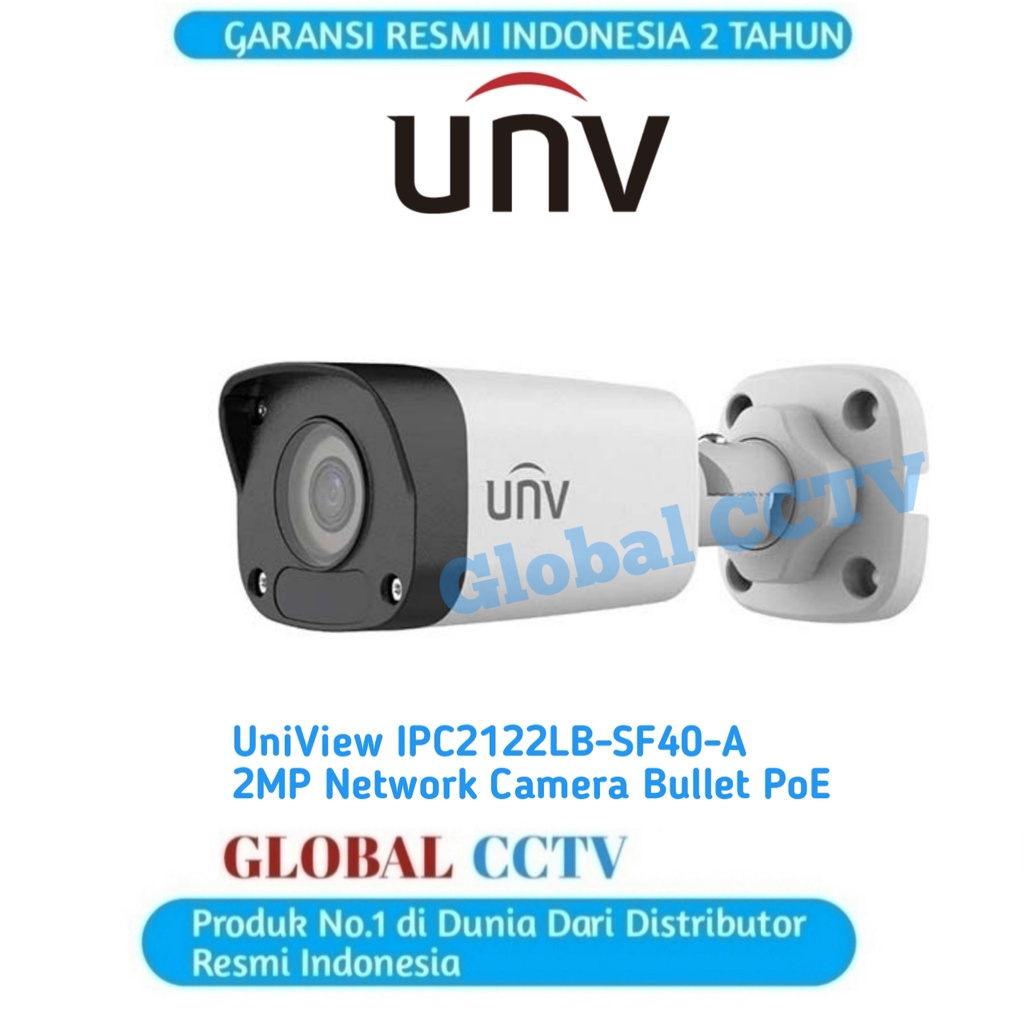 Jual UNIVIEW IPC2122LB-SF40-A IP CAMERA UNV 2MP OUTDOOR CAMERA UNIVIEW | Shopee Indonesia