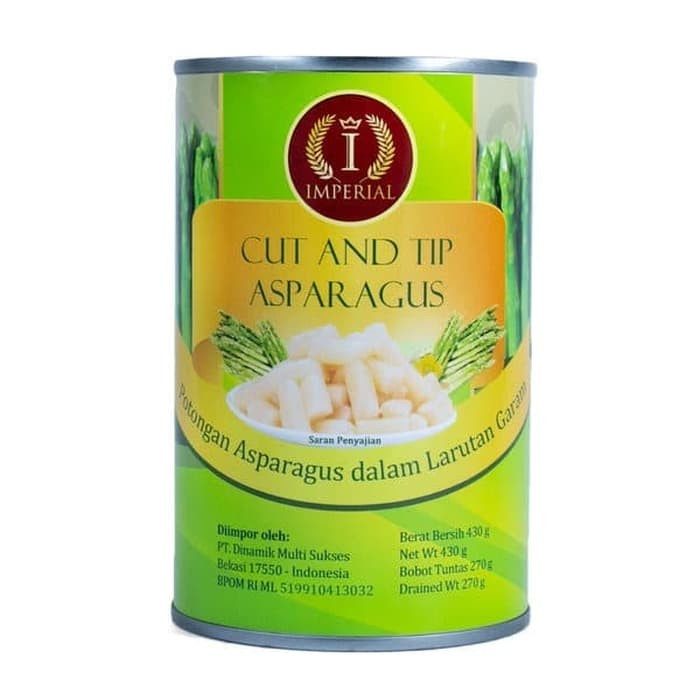 Jual Imperial Cut And Tip Asparagus 430gr | Asparagus Kaleng | Shopee ...
