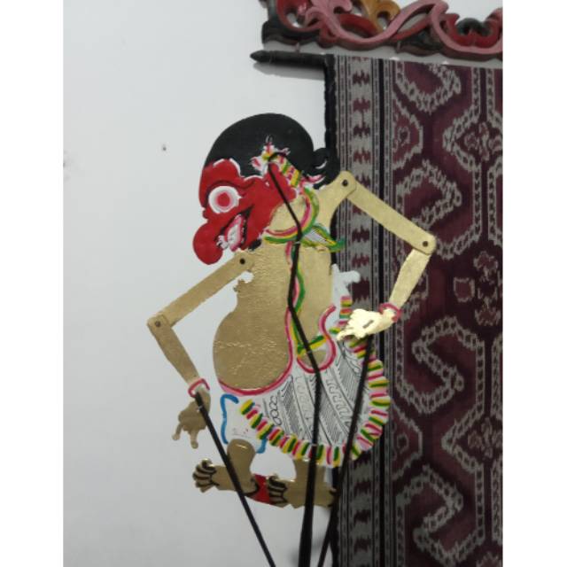 Jual Wayang kulit buto terong ukuran 30cm, kidangan | Shopee Indonesia