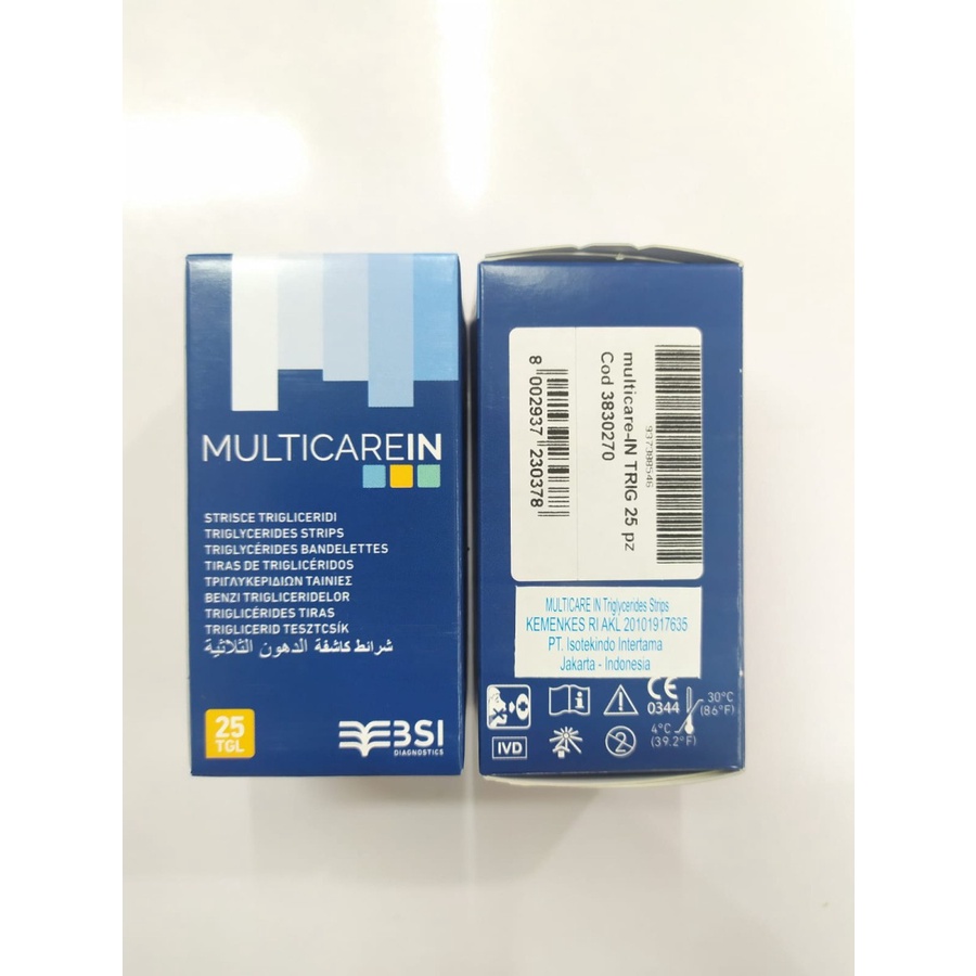 Jual STRIP MULTICARE IN TRIGLYCERIDE ( ISI 25 ) | Shopee Indonesia