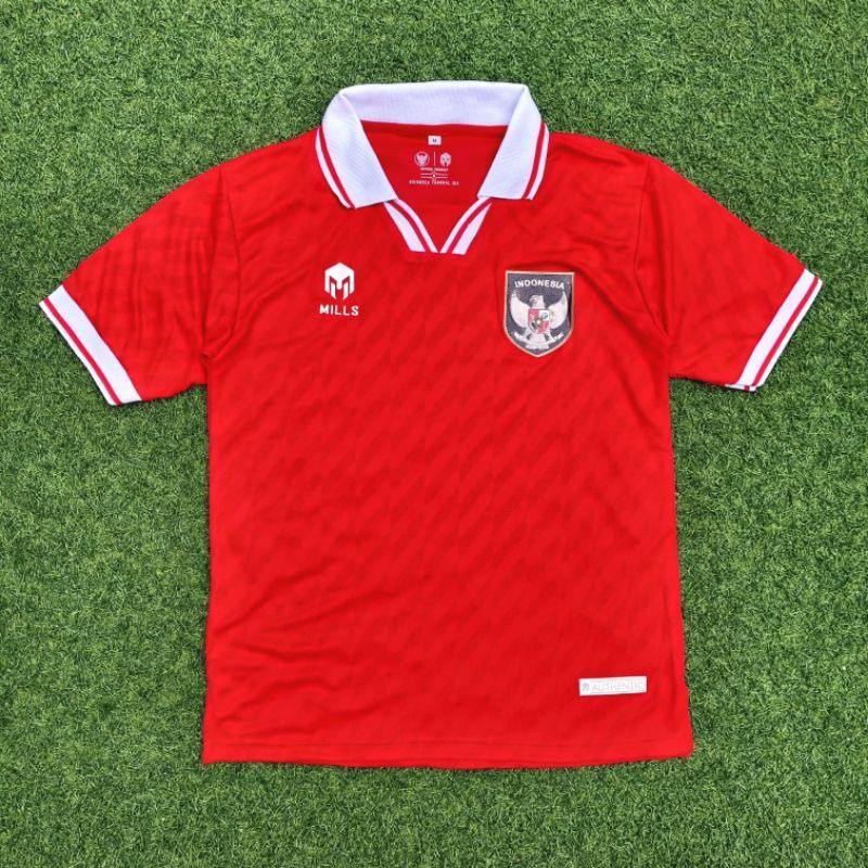 Jual JERSEY BOLA BAJU TIMNAS INDONESIA HOME TERBARU 2022 2023 GRADE ORI ...