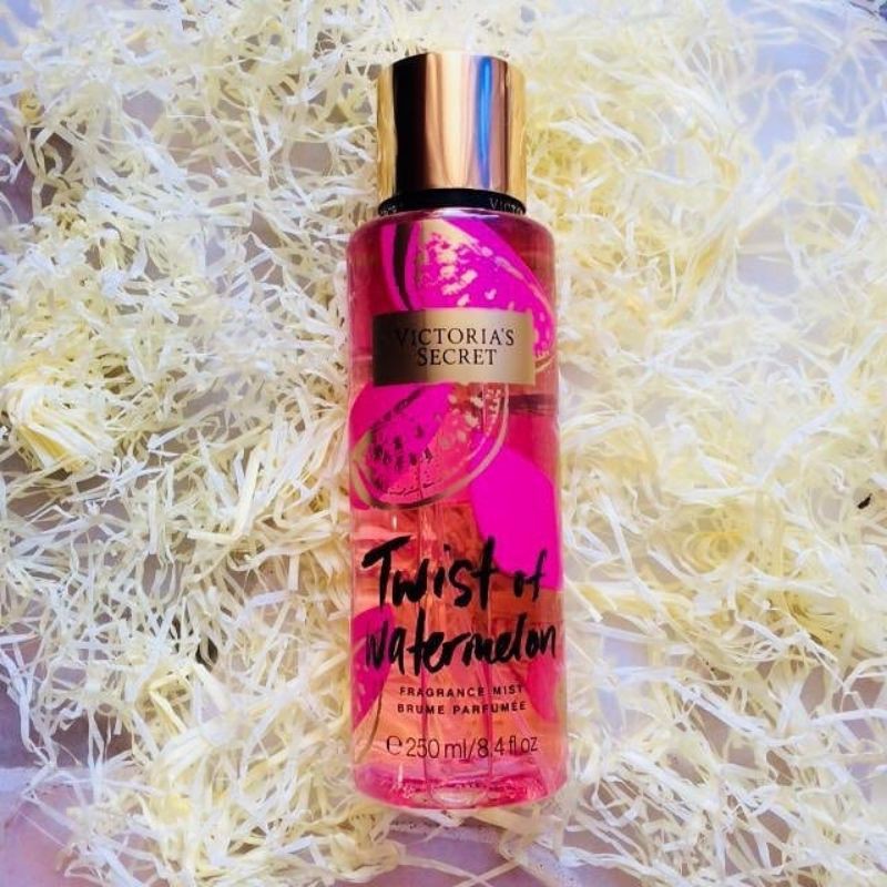 Jual PARFUM VICTORIA SECRET TWIST OF WATERMELON BODY MIST 250 ML ...