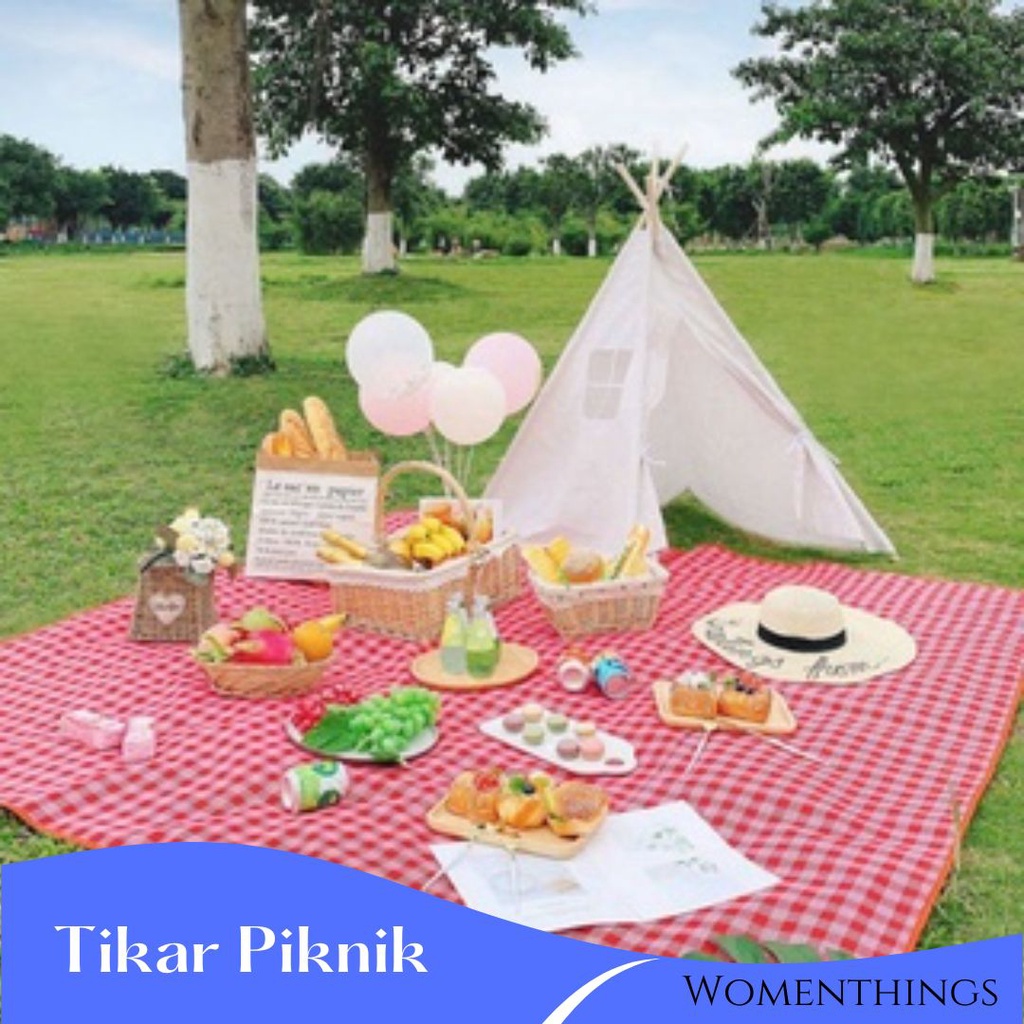 Jual Tikar Piknik Outdoor Waterproof Tebal Jumbo Alas Duduk Foto / Alas ...