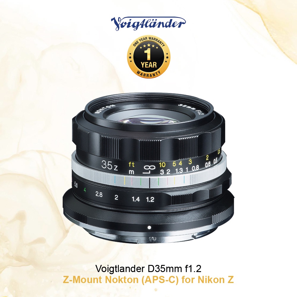 Jual Voigtlander Lens D35mm f1.2 Z-Mount Nokton (APS-C) for Nikon Z - Lensa Kamera - Lensa Nikon ...