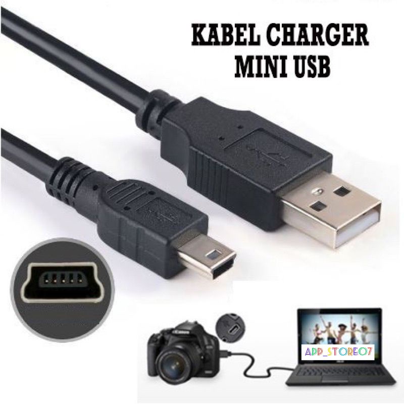 Jual KABEL DATA CHARGER MINI USB V3. | Shopee Indonesia