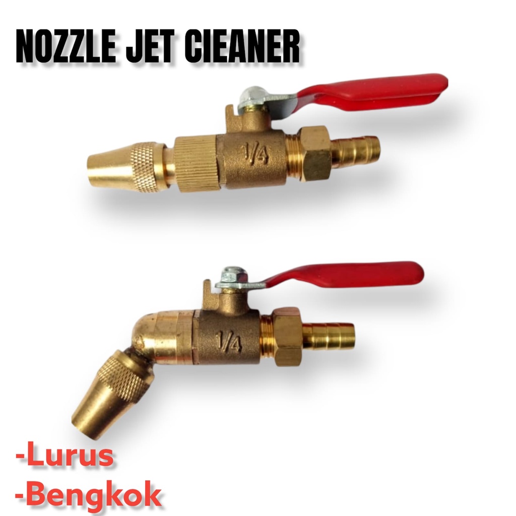 Jual Nozzle Steam Cuci Jet Cleaner Lurus Dan Bengkok | Shopee Indonesia