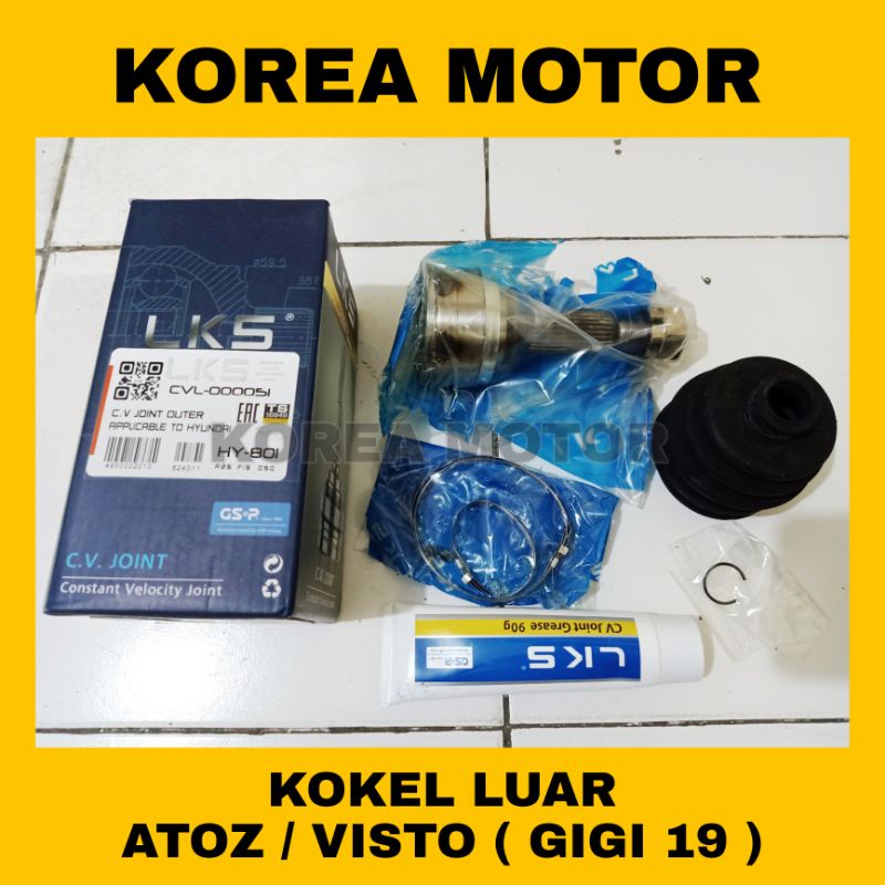 Jual As Roda Luar Hyundai Atoz KIA Visto Gigi 19 Cv Joint Outer Kokel | Shopee Indonesia