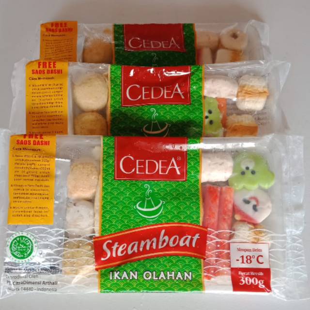 Jual CEDEA STEAMBOAT SHABU-SHABU 300GR PLUS BUMBU, STEAMBOAT 500GR ...