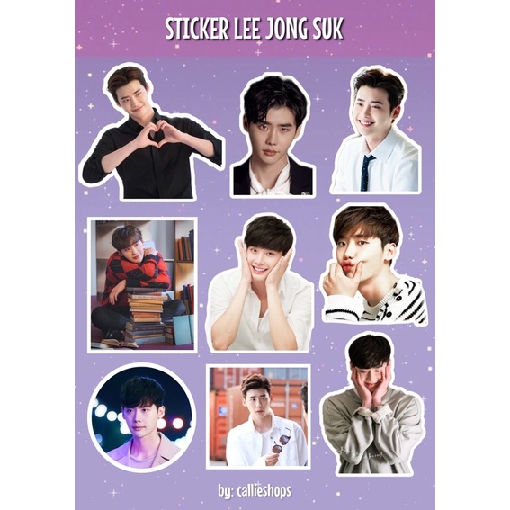 Jual STICKER AKTOR KOREA PARK SEO JOON / KIM SEON HO / CHA EUN WOO ...
