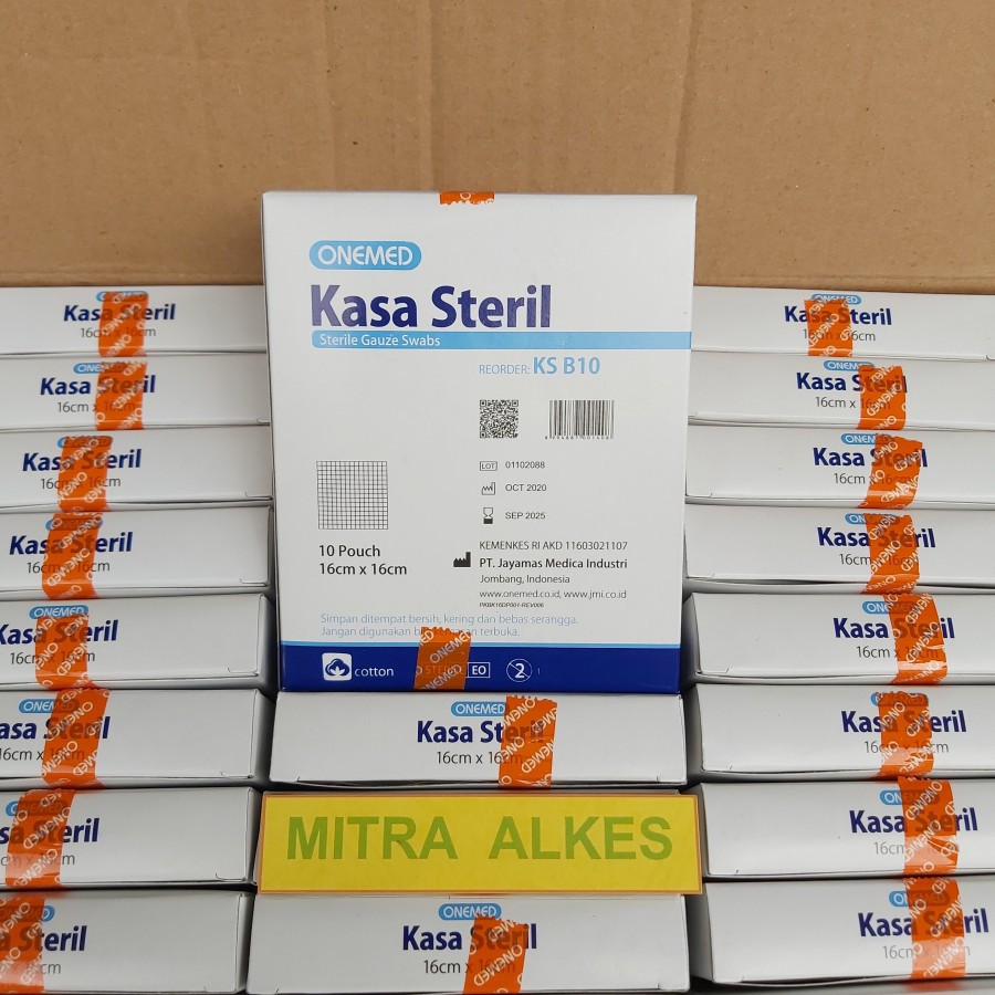 Jual Kasa Steril OneMed 16x16cm. Kasa sterile One Med 16 x 16 cm. K ...