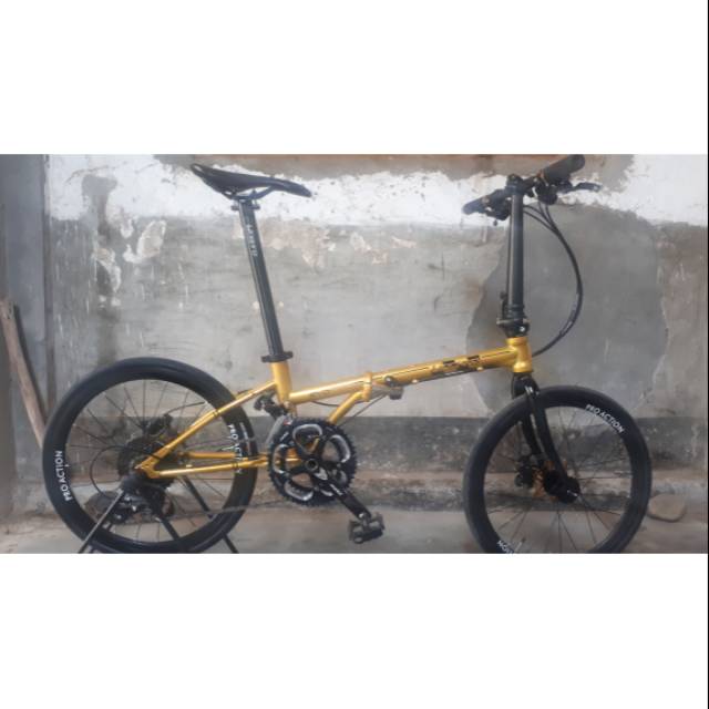 Jual Sepeda lipat litepro evo gold | Shopee Indonesia