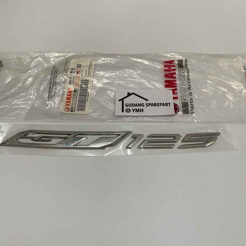 Jual Stiker Sticker Emblem Body Logo Tulisan 3D Kiri Mio GT 125 2SV ...