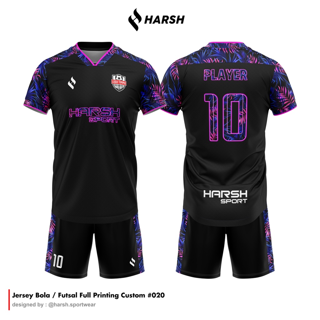 Jual Jersey Futsal / Sepak Bola Full Printing Bebas Custom Design H020 ...