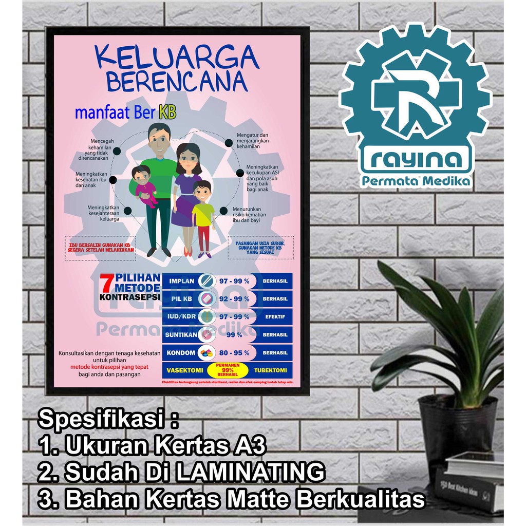 Jual Poster Keluarga Berencana (KB) | Shopee Indonesia