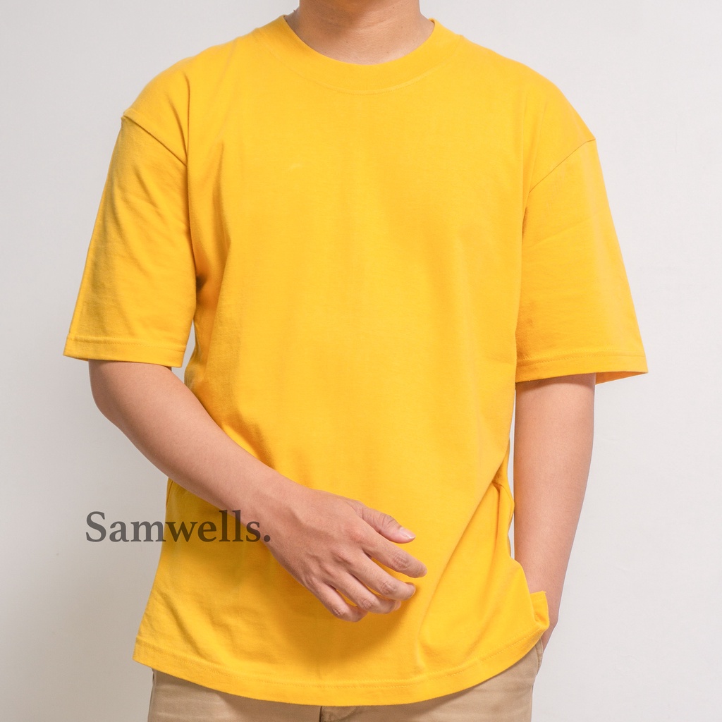 Jual Maisonwells. Soft Cotton Oversize Fit Yellow | Kaov Oversized ...