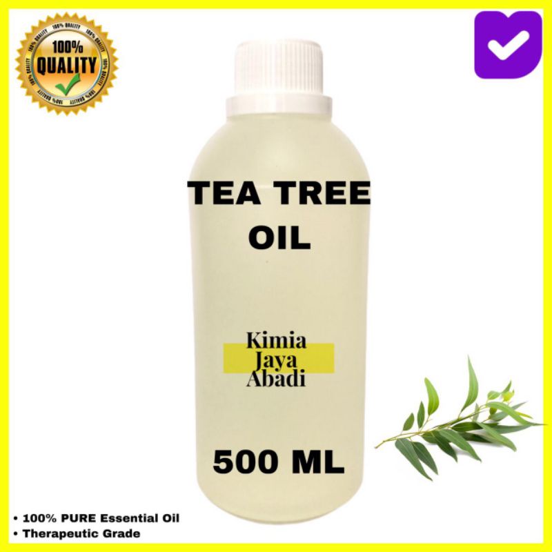 Jual Pure Tea Tree Essential Oil / Minyak Tea Tree 500 ML | Shopee ...