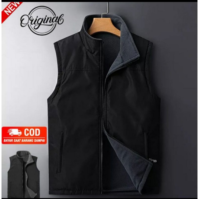 Jual JAKET ROMPI PRIA KERN/VEST ROMPI HANGAT/ROMPI ELEUGAN/ROMPI BOLAK ...