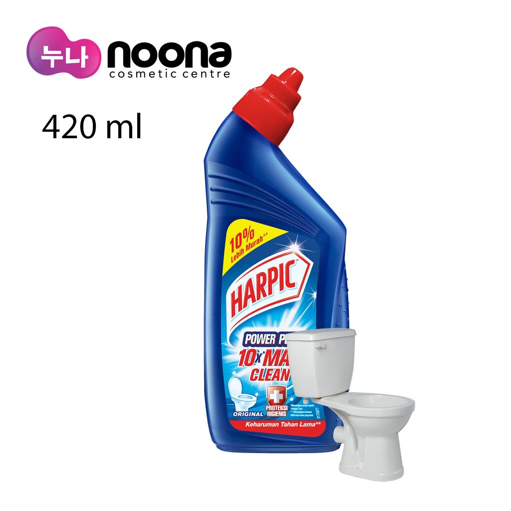 Jual HARPIC POWER PLUS 10X MAX CLEAN ORIGINAL 200 ML & 450 ML | Shopee Indonesia
