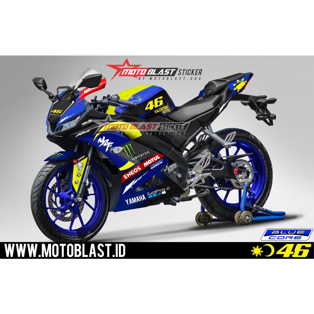 Jual Decal Sticker Motor Motoblast - R15 V3 Livery AGV Falcon Sunmoon ...